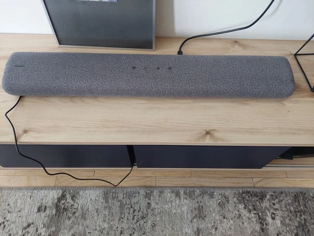PERFECT COMPLETE BOXED Samsung HE-S50A Grey Cloth Soundbar 3Ch HDMI Bluetooth. £85.00 - PicClick UK