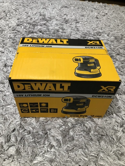 DEWALT DCW210N 18V XR Brushless 125mm Random Orbital Sander Body ...