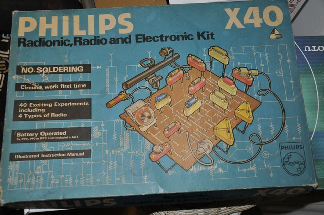 PHILIPS X40 RADIONIC and Radio and Electronic Kit £26.50 - PicClick UK