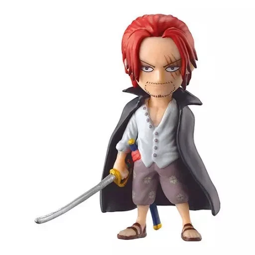 MINI FIGURE SHANKS From Tv Animation One Piece The Fourth Sea Battle ...