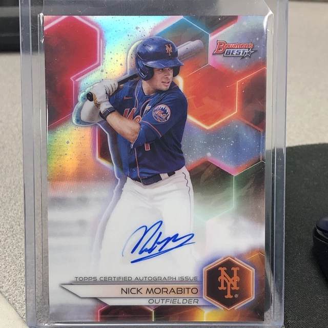 2023 BOWMAN'S BEST - Nick Morabito Best of 2023 réfracteur automatique ...
