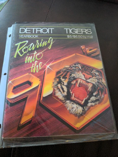 1990 DETROIT TIGERS YEARBOOK MLB * EUR 4,84 - PicClick FR