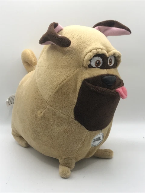 THE SECRET LIFE of Pets Mel pug soft toy vgc £4.99 - PicClick UK