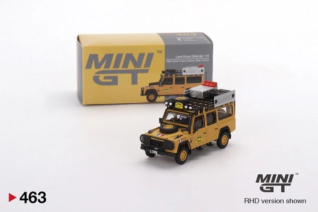 MINI GT - Land Rover Defender 110 1989 Camel Trophy Amazon - MGT00463 ...