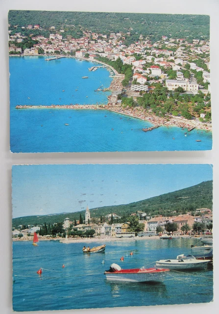 KROATIEN POSTKARTEN LOT 2 x SELCE Ansichtskarten 1973/78 Cards ...