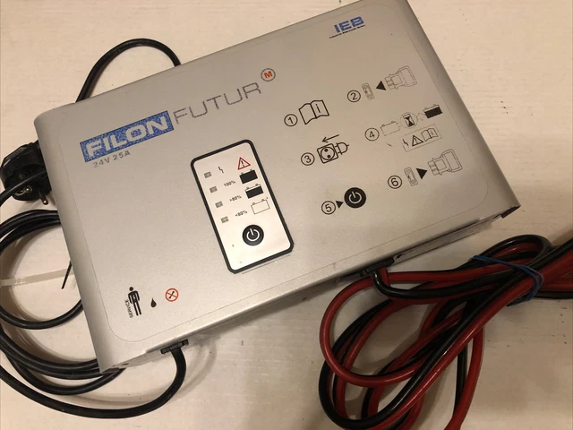 IEB FILON FUTUR E230 G 24/26 B50-FP AC-Netz) für Akku 24 Volt 25 A ...