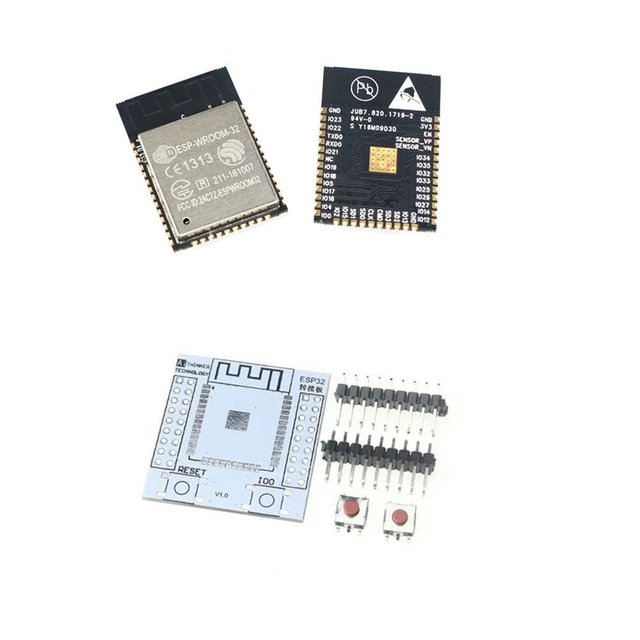 Esp Wroom 32 Esp32 Esp32s Iot Wifi Wlan Ble Moduleadapter Board New £428 Picclick Uk