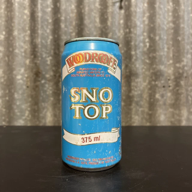 WOODROOFES SNO TOP 375ml Vintage Soft Drink Can Australia EUR 23,04 ...