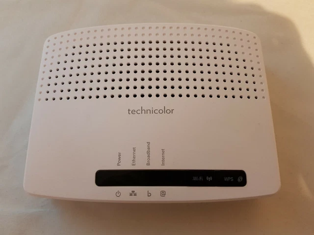 ROUTEUR MODEM SANS fil Technicolor TG582n Pro ADSL2+ 4 ports EUR 3,46 ...