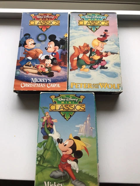 WALT DISNEY MINI Classics VHS Mickey And The Beanstalk £4.00 - PicClick UK