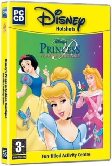DISNEY HOTSHOTS - Princess Fashion Boutique, PC CD-Rom Game. £3.29 ...