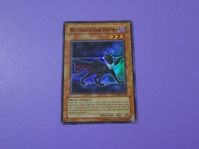 YU-GI-OH! NEO-SPACIAN DARK Panther POTD-EN005 Super Rare EUR 8,54 ...