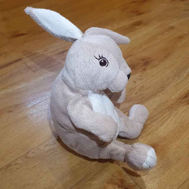 IKEA BUNNY RABBIT Gosig Kanin Soft Toy Plush Comforter Brown Lapin Dou ...