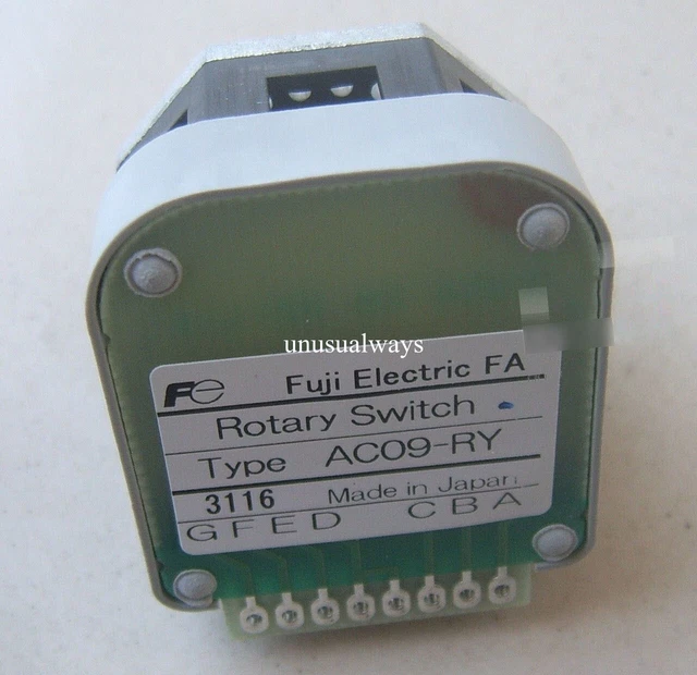 NEW ONE AC09-RY FUJI Electric FA Rotary Switch For Electronic Handwheel ...