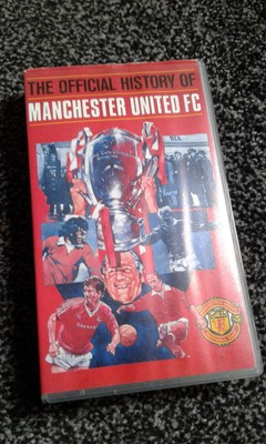 MANCHESTER UNITED OFFICIAL History Limited Edition VHS 1998 With ...