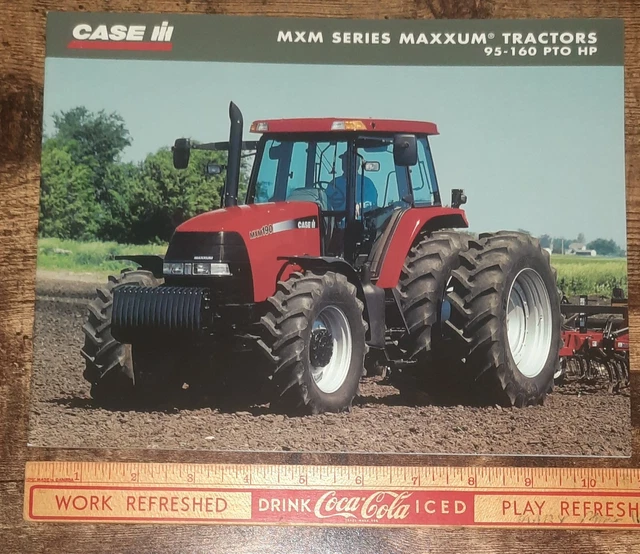CASE IH INTERNATIONAL Harvester MXM Series Maxxum Tractors 95-160 PTO ...