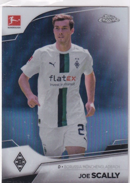 TOPPS 2023 BUNDESLIGA Chrome No. 73 Joe Scally Refractor Silver £1.38 ...