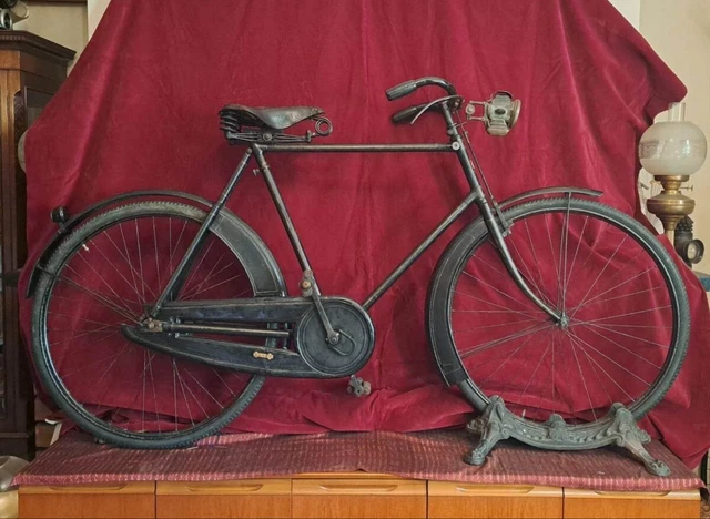 VINTAGE BSA BICYCLE, WWI ca1917 All-Weather Model No14, 24" frame ...