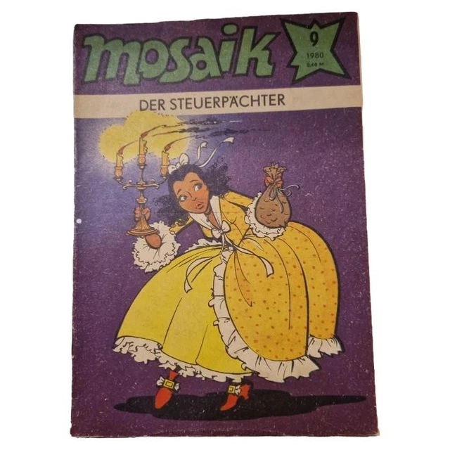 MOSAIK COMIC HEFT 9 1980 Der Steuerpächter DDR Taschenbuch Deutsch EUR ...