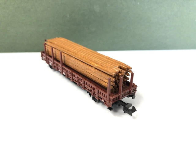 (DAMAGED) ROCO N25265 DB Stake Log Wagon N Gauge £20.00 - PicClick UK