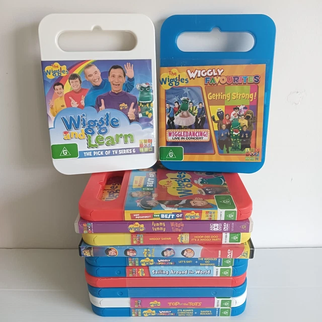 THE WIGGLES DVD Bundle x 12, 17 Volumes Original Cast ABC Kids Region 4 ...