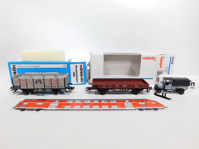 CS188-0,5 #2X MÄRKLIN H0/AC Wagen Kk : Véhicule de Musée 1990+84504 ...