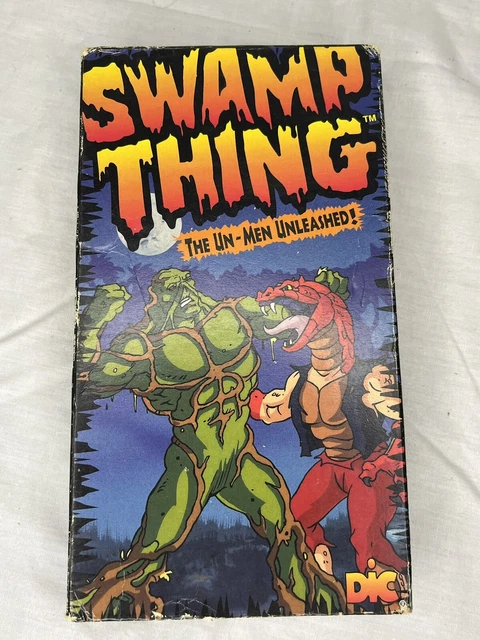 SWAMP THING: THE Un-Men Unleashed Animated Vhs Video, Dic Enterprises ...