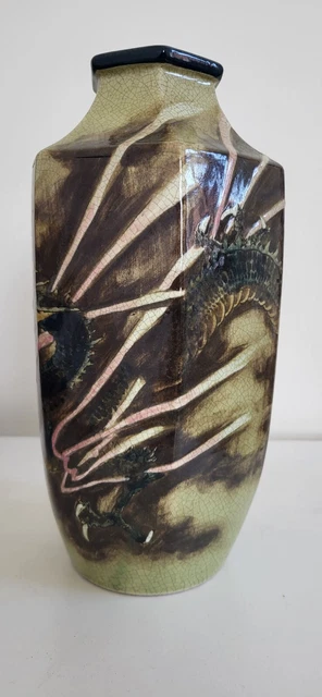 JAPANESE ANTIQUE SATSUMA porcelain vase by Tanzan Meiji AS IS $791.60 ...