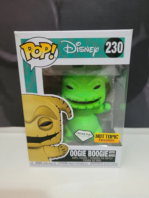 FUNKO POP! DISNEY: Oogie Boogie W/ Bugs #230 Diamond Edition Hot Topic ...
