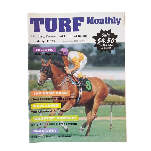 TURF MONTHLY MAGAZINE - Vol 41 #12 July 1993 - Vintage $19.99 - PicClick AU