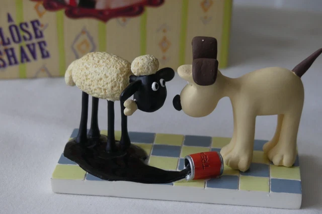 WALLACE & GROMIT Figure Gromit Meets Shaun - Boxed £8.99 - PicClick UK