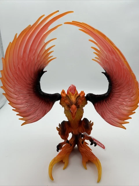 SHLEICH ELDRADOR MYTHICAL Creatures Fire Eagle Phoenix Figure 42511 £26 ...