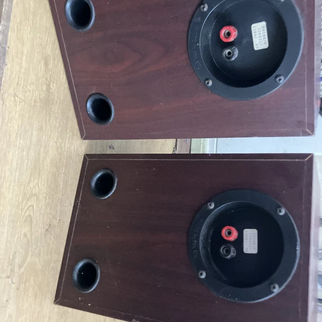 HEYBROOK PRIMA VINTAGE Hi-Fi Bookshelf Speakers £35.00 - PicClick UK