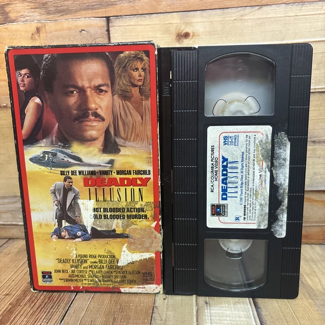 DEADLY ILLUSION VHS Tape Used Billy Dee Williams RCA Side Load £9.36 ...