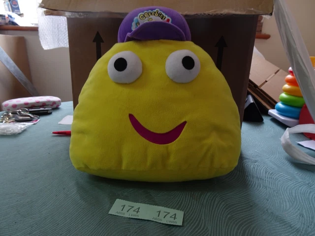 VINTAGE CBEEBIES LAND Yellow Bugbies Squidge Soft Toy 2002 Plush 10 ...