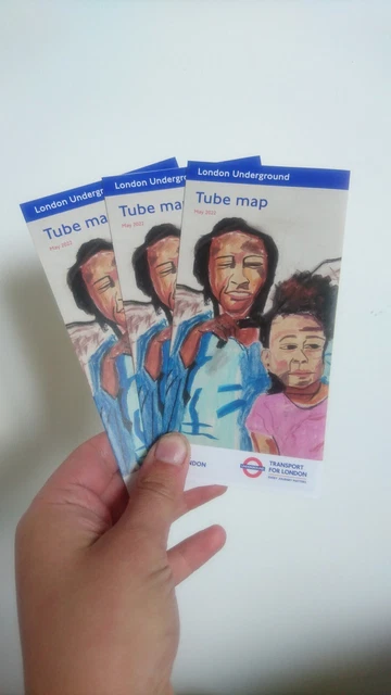 LONDON UNDERGROUND TUBE Map - NEW May 2022 TFL - 3 Pack Elizabeth Line ...