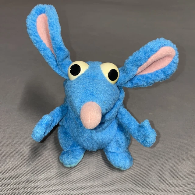 BEAR IN THE Big Blue House Tutter Mouse Plush Star Bean MATTEL RARE Jim ...