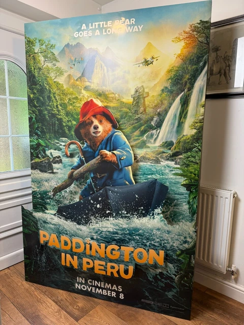 PADDINGTON IN PERU 3D Cinema Standee Large Cardboard Display Photo ...