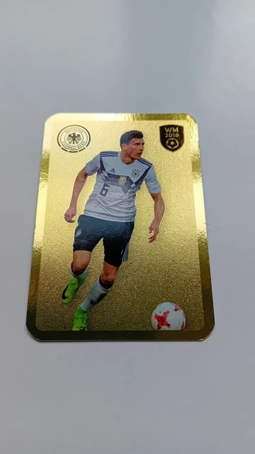 FERRERO TEAM CARDS WM 2018 Gold Leon Goretzka selten RAR Top Zustand ...