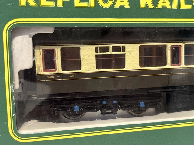 BACHMANN REPLICA OO 12041 60'Collett 1St/3Rd Gwr Choc/Cream Coach Boxed ...