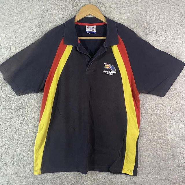 ADELAIDE CROWS VINTAGE Early 2000’s Polo Shirt Mens Large $20.00 ...
