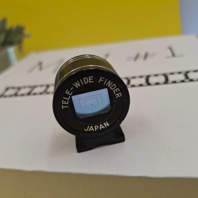 TELE-WIDE FINDER. JAPAN. Cold Shoe Mount, Rangefinder. Retro / Analogue ...