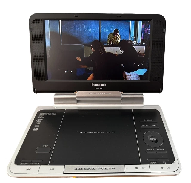 PANASONIC DVD-LS80 8.5-INCH Portable DVD Player - VGC Refurbed Lens ...
