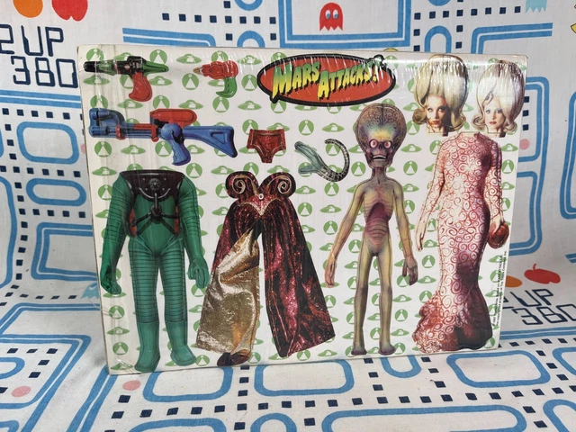 MARS ATTACKS MIX 'n' Match Magnetic Dress-up Set NEW 1997 £34.99 ...