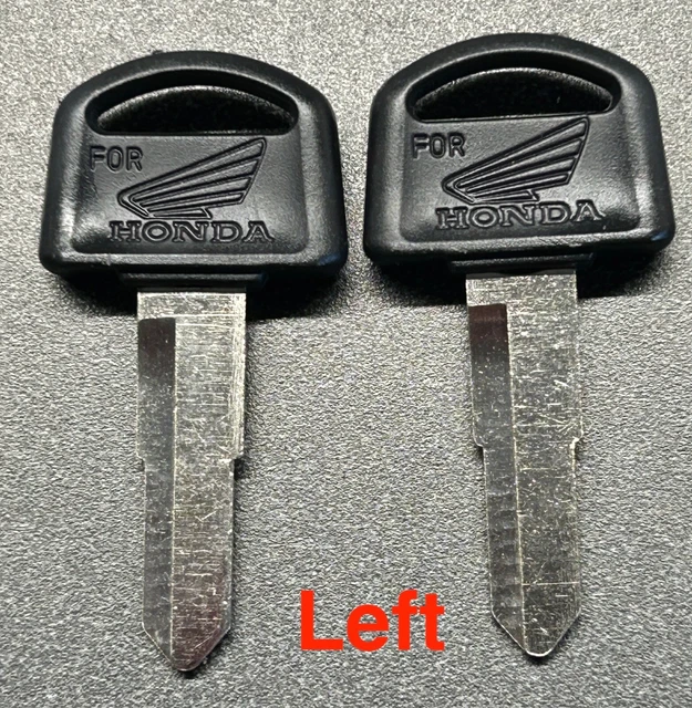 2) HONDA MOTORCYCLE Key Blanks Shadow ACE Sabre VF 700 ATV Blank ...