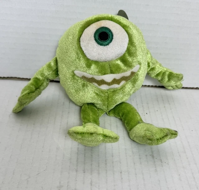 DISNEY STORE DISNEY Pixar Monsters Inc. Mike Wazowski Plush Toy Soft ...