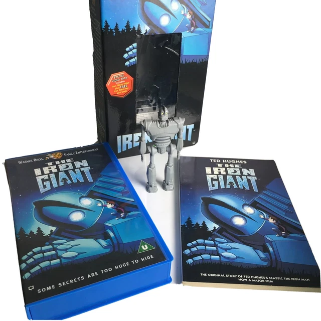 THE IRON GIANT (1999) Special Video Pack VHS Box Set with Iron Giant ...