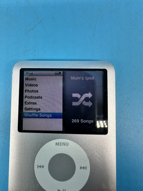 APPLE IPOD NANO A1236 3rd Generation 4GB MP3 Player Silver - Tested £29 ...