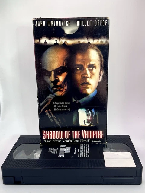SHADOW OF THE Vampire (VHS VCR 2000) John Malkovich Willem Dafoe Cult ...