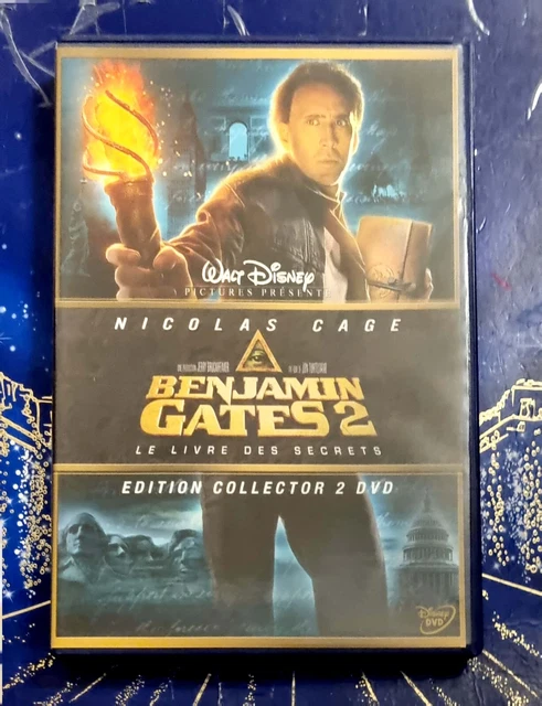 DVD BENJAMIN GATES 2 le livre des secrets 2008 Disney de Jon Turteltaub ...